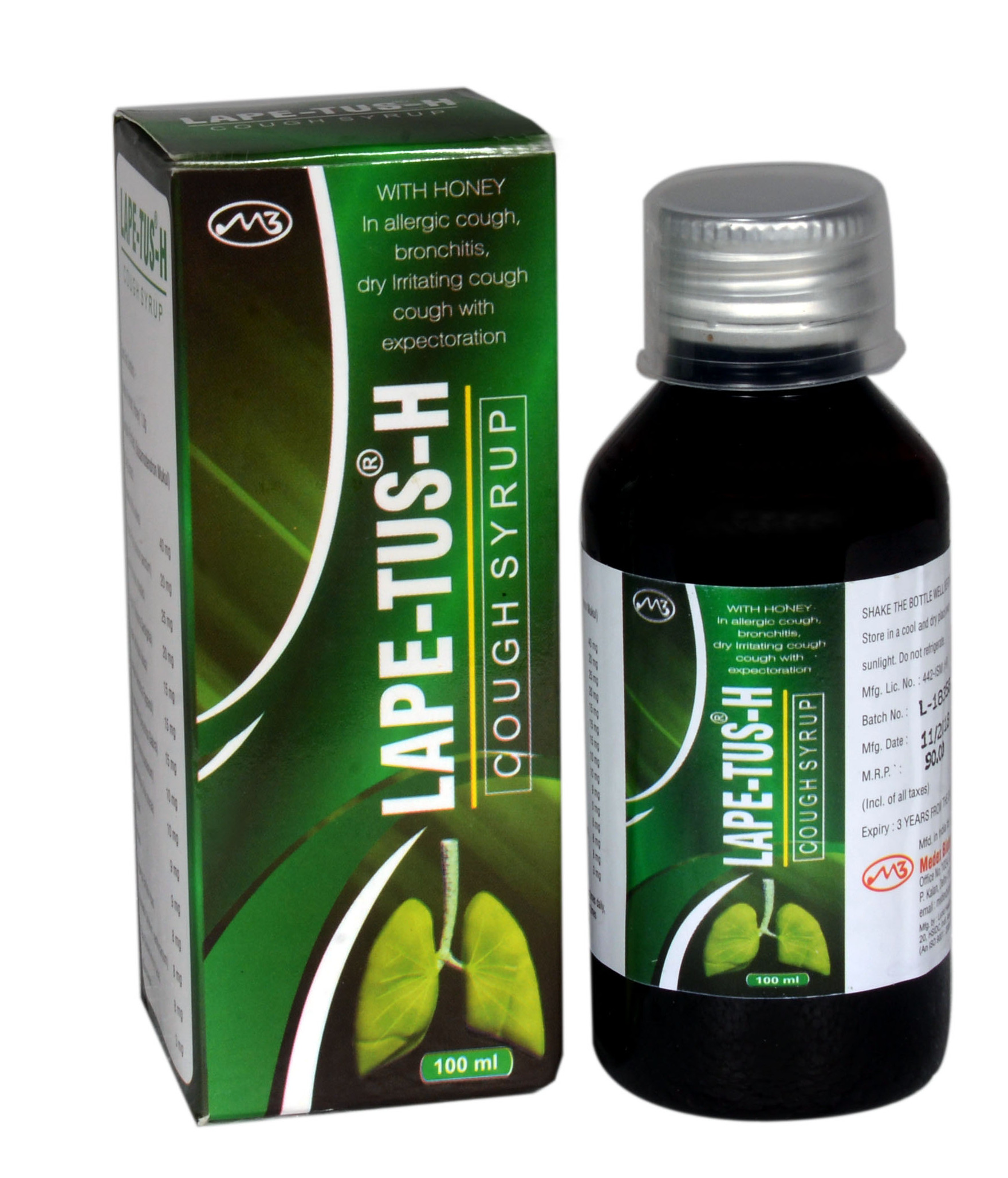 LAPE-TUS-H Cough Syrup - Medex Biotech